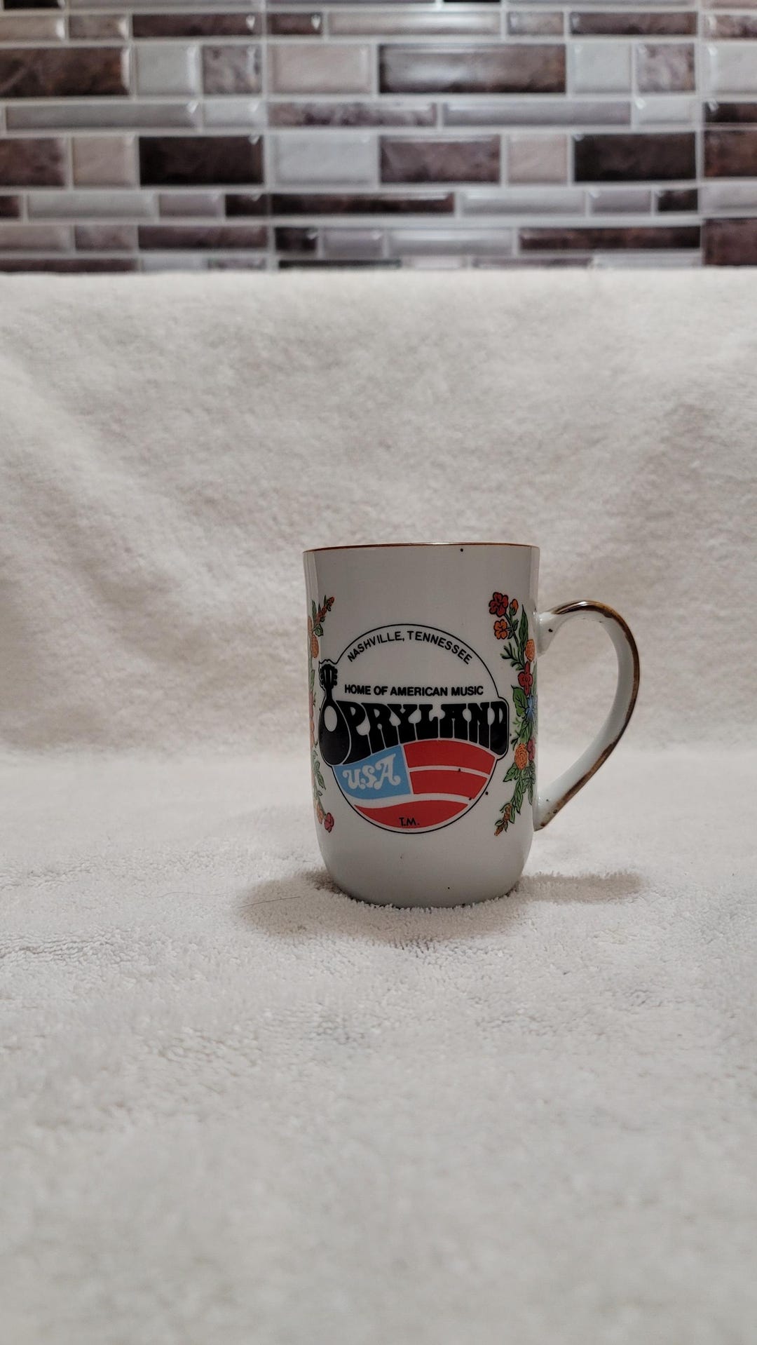 Vintage Sovenir Mug From Opryland USA - Etsy