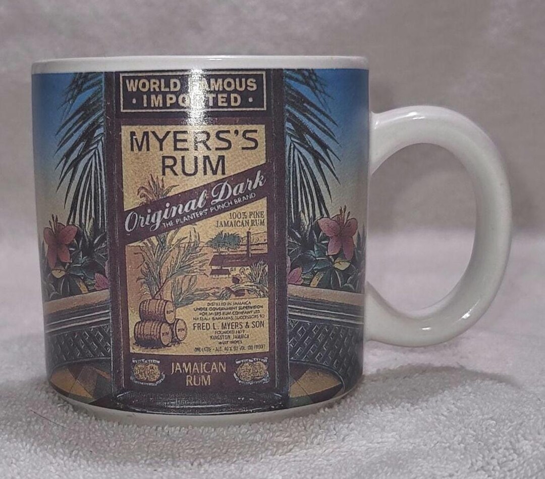 Vintage 1990s Meyers Rum Mug - Etsy