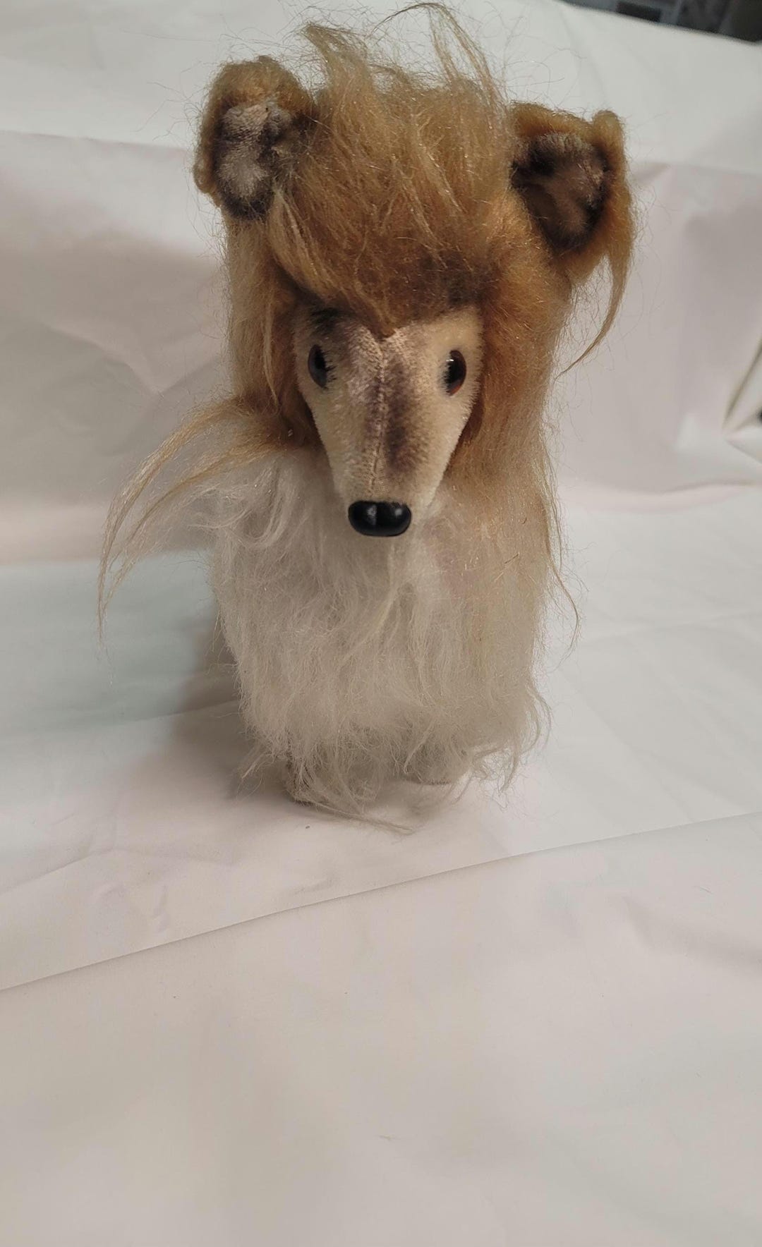1960's Vintage Plush Collie Dog - Etsy