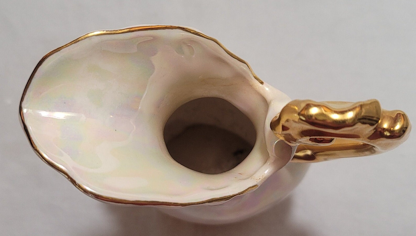 Vintage Limoge Style Iridescent Water Pitcher - Etsy