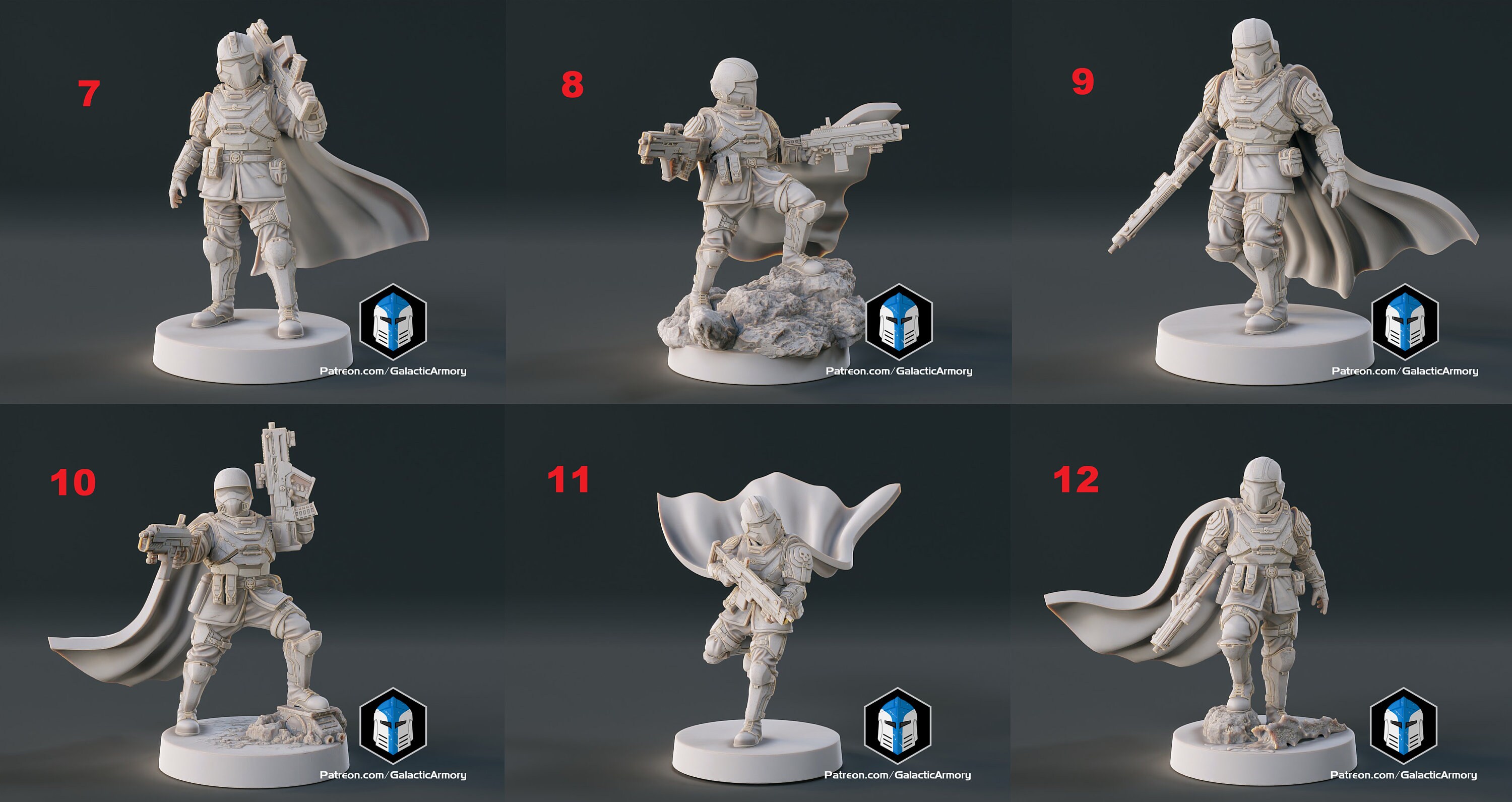 Helldivers 2 Miniatures, 1:48 Scale 3D Printed - Etsy UK