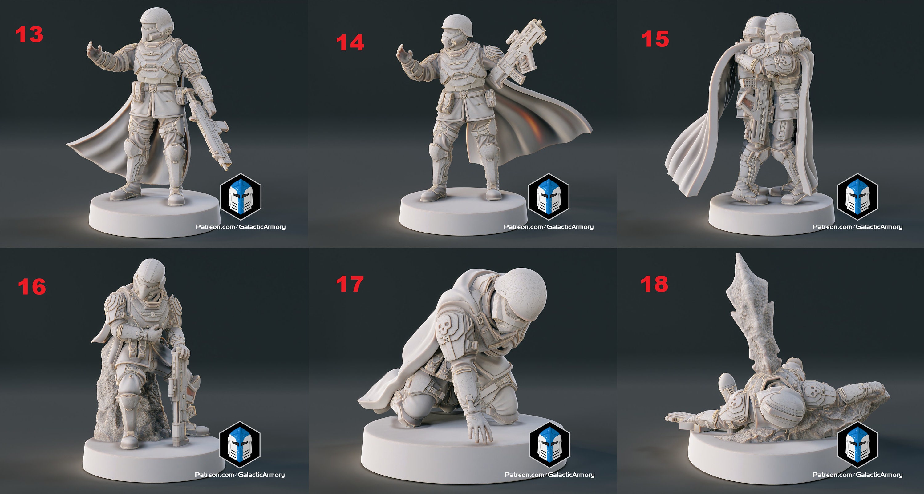 Helldivers 2 Miniatures, 1:48 Scale 3D Printed - Etsy UK