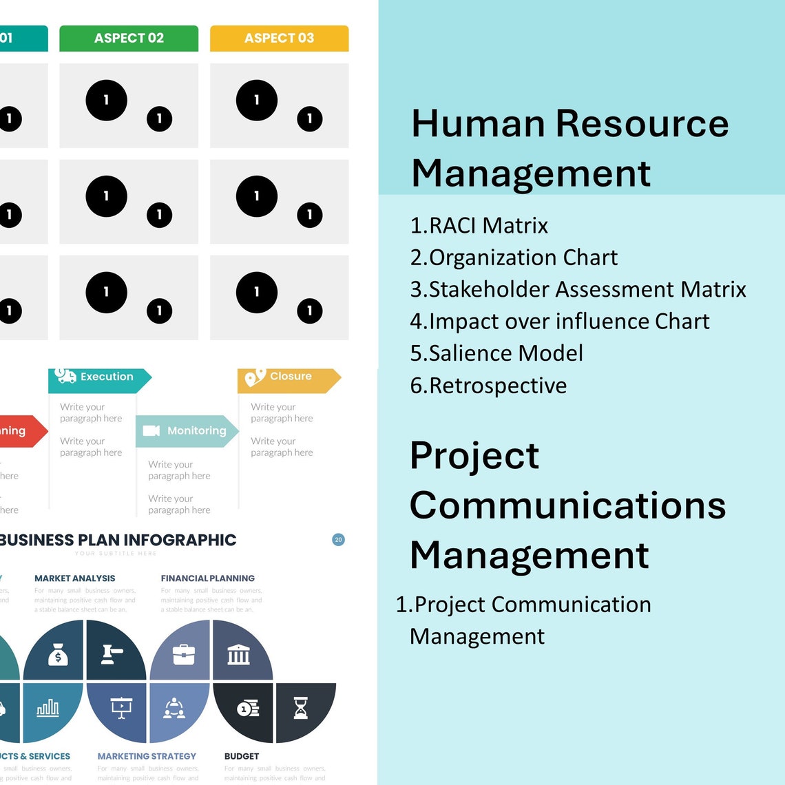 Project Management Template Gantt Chart project Timeline Risk ...