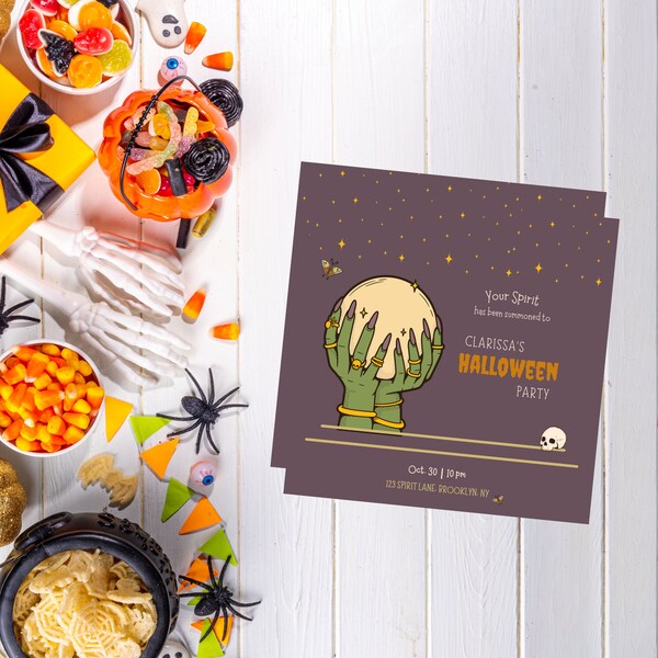 You've Been Summoned Halloween Party Invitation - Etsy