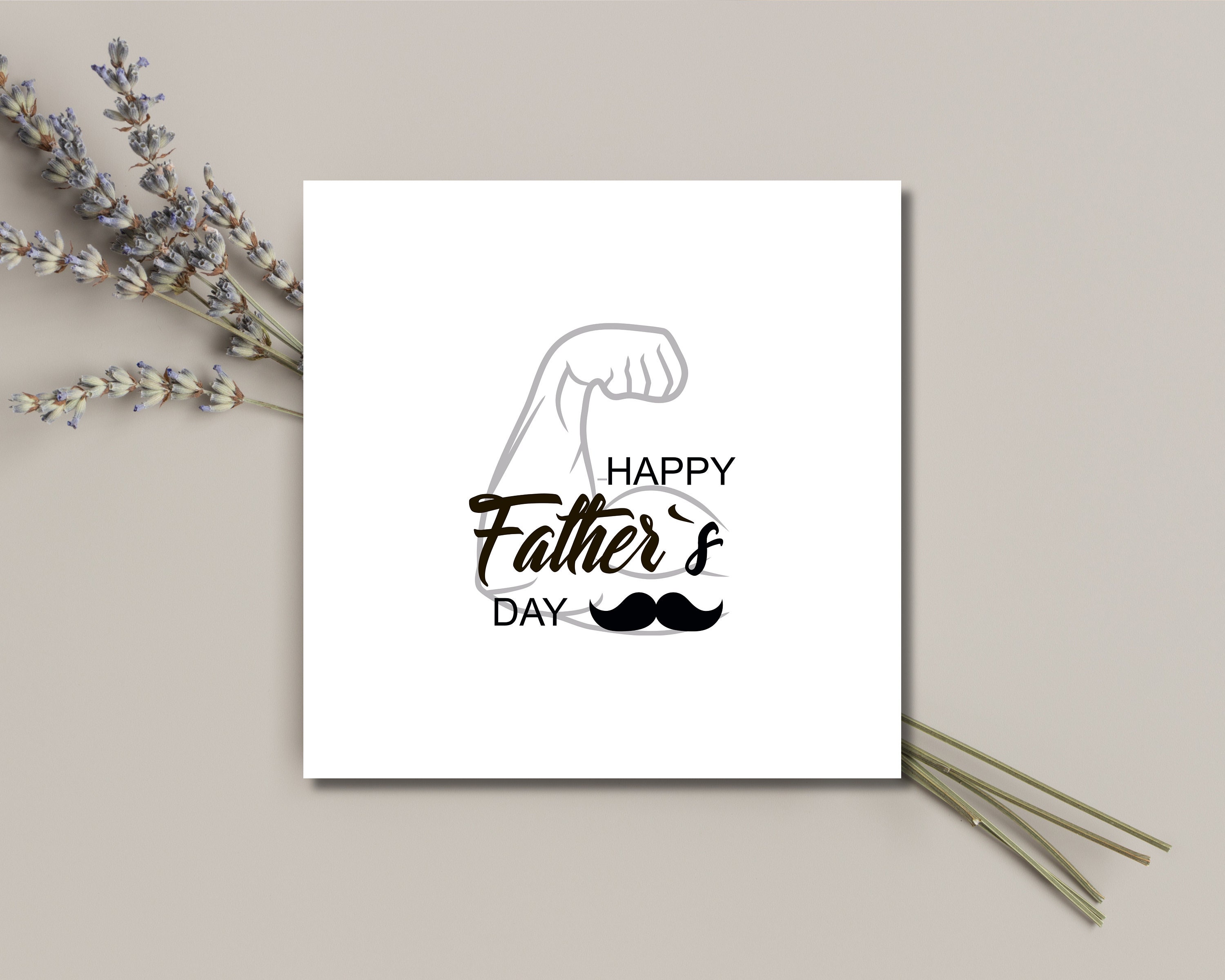 Fathers Day Card Happy Fathers Day Card Card for Dad Happy Digital ...