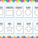10 Printable Shapes Coloring Pages Worksheets for Kids: Preschool ...