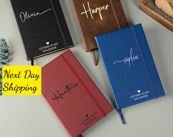 Letters to My Daughter Personalized Journal, Dear Daughter Journal ...