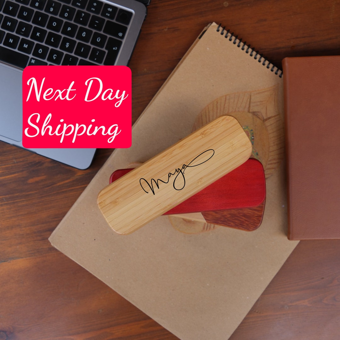 Graduation Gift Engraved Wooden Pen Set Monogramed Pen Case Rosewood ...