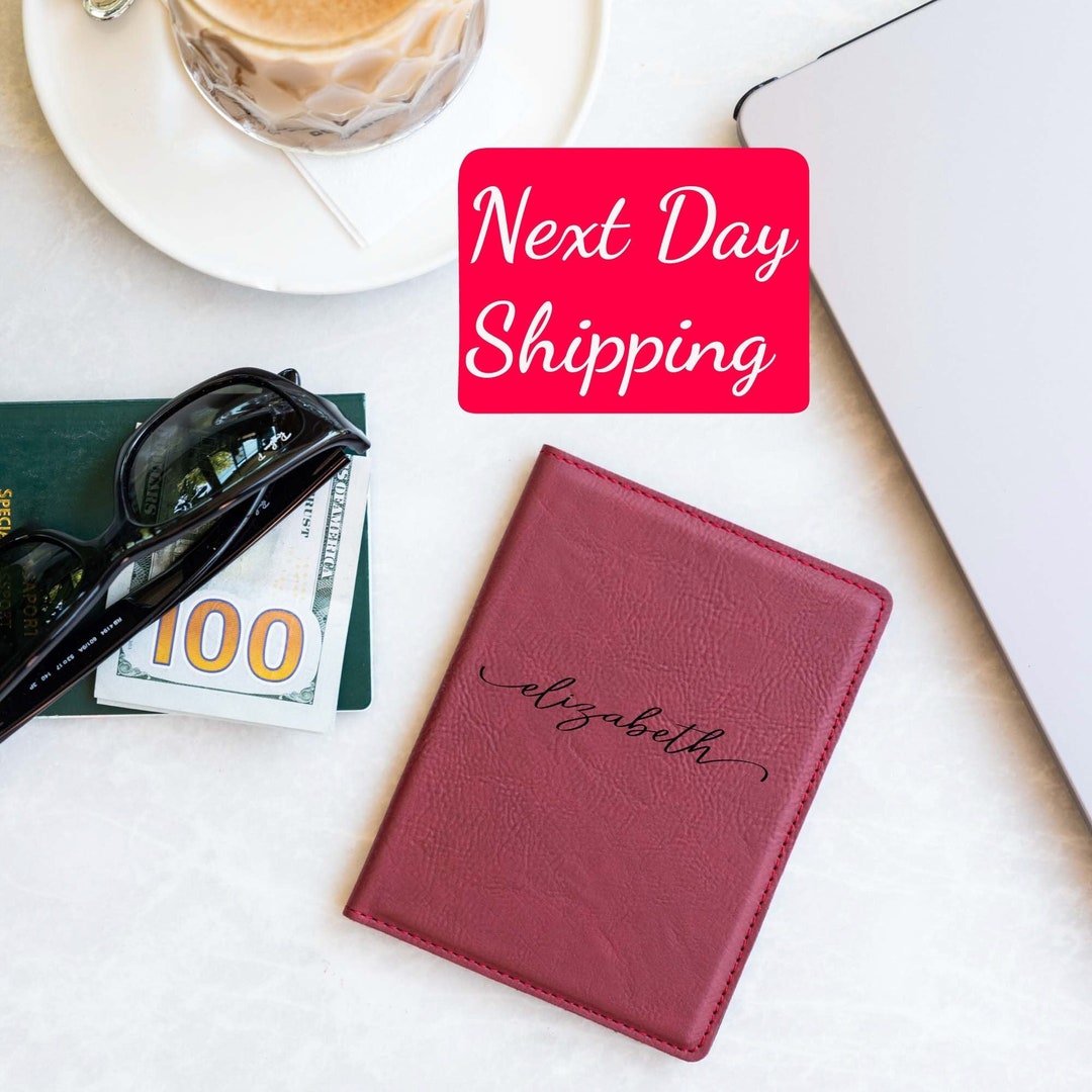 Custom Passport Holder Monogram Passport Holder Custom - Etsy