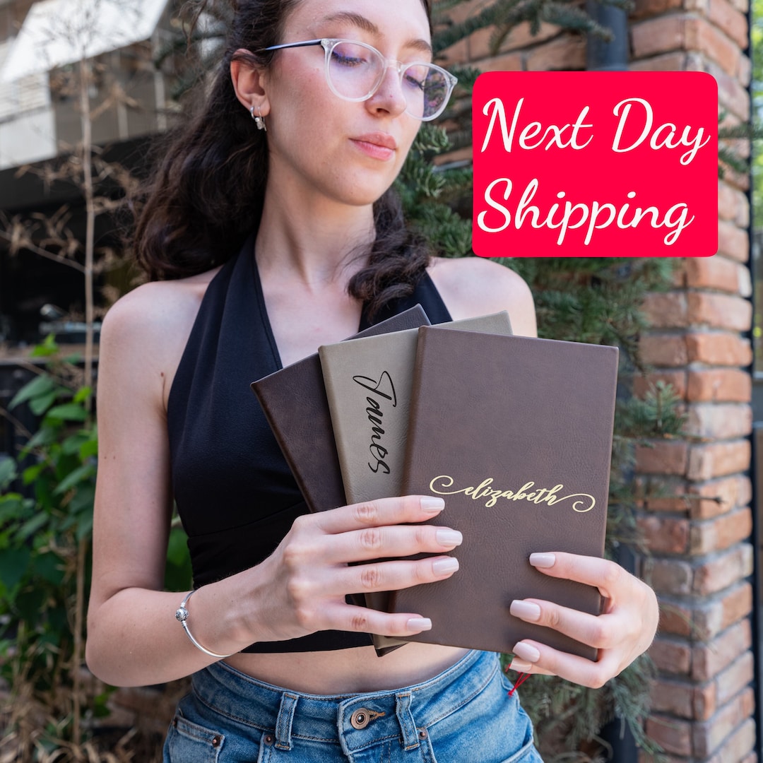 Custom Journal, Engraved Leather Journal, Personalized Journal, Custom ...
