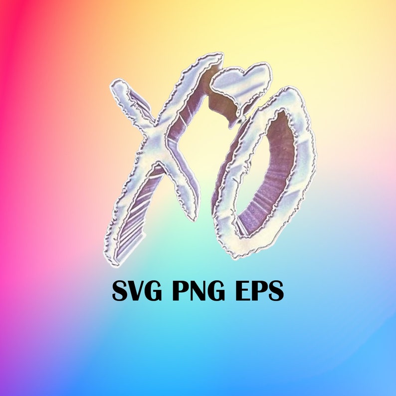 The Weeknd Logo. Svg, Png, Eps. - Etsy