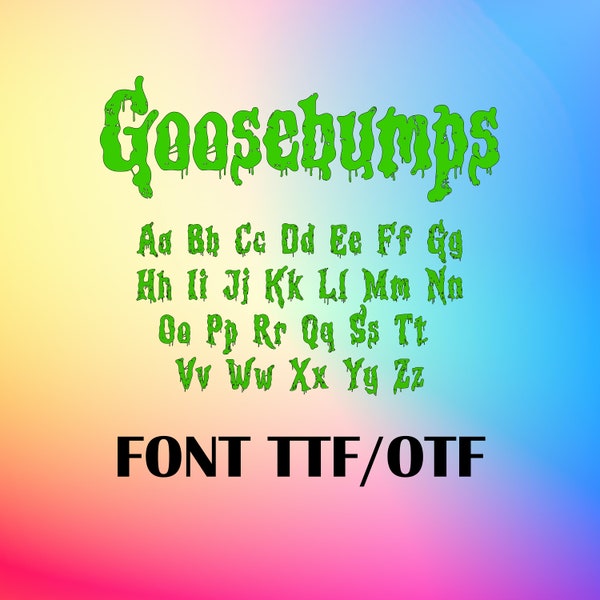 Goosebumps - Etsy