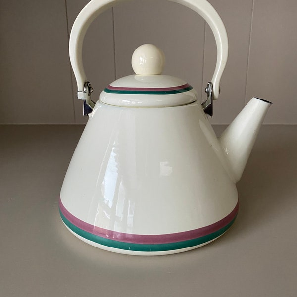 Enamel Tea Kettle - Etsy