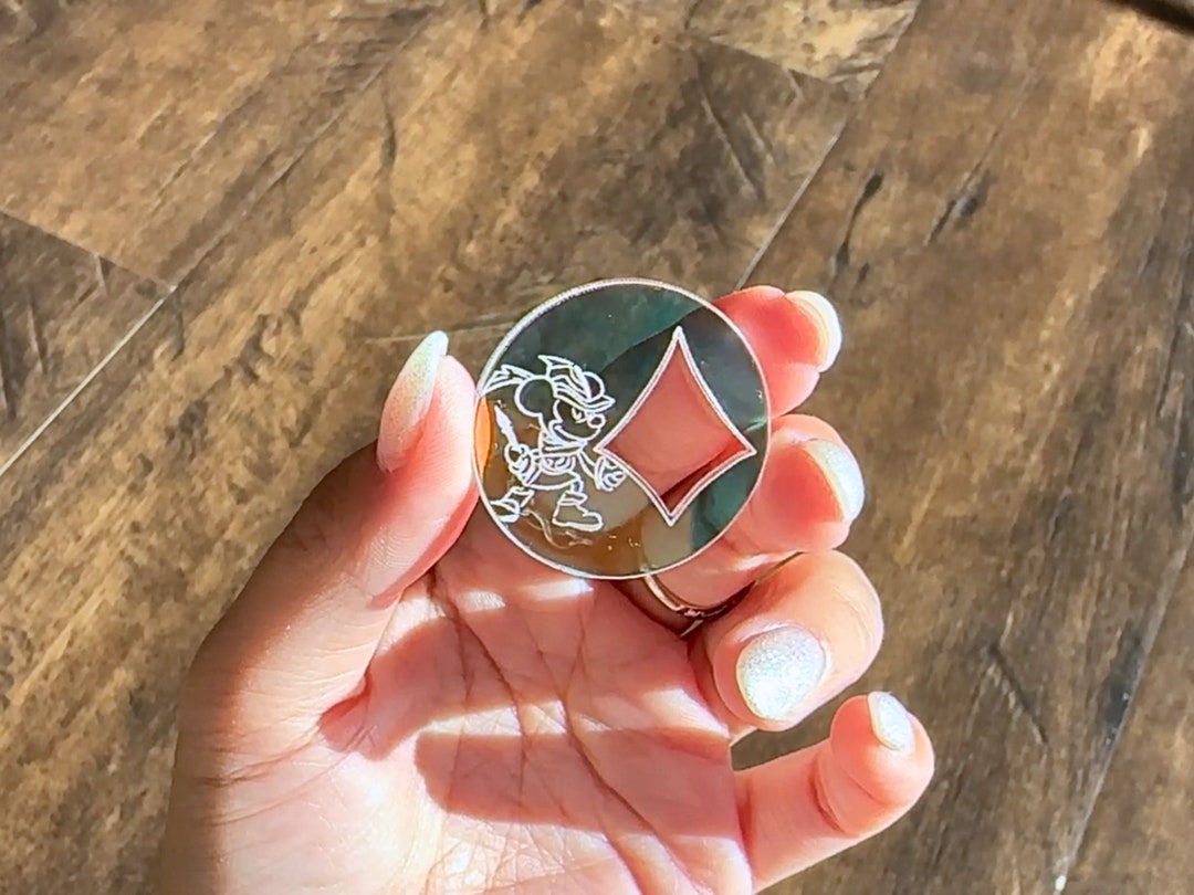 Glimmering Tailor Lore Tracking Token | Double Sided | Compatible With ...