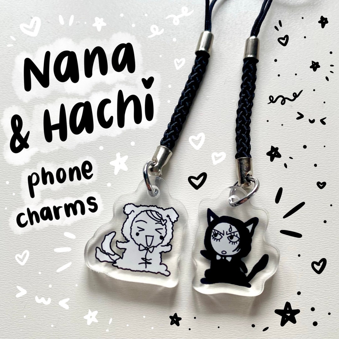 Nana and Hachi Phone Charms - From Nana Anime - Etsy