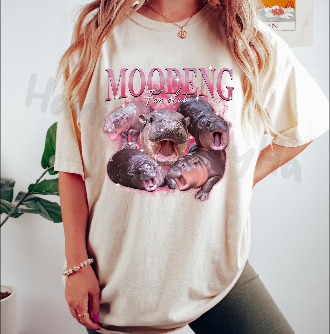 Moo Deng Png, I Love Moo Deng Png, Moo Deng Bootleg Rap Png, Hippo ...