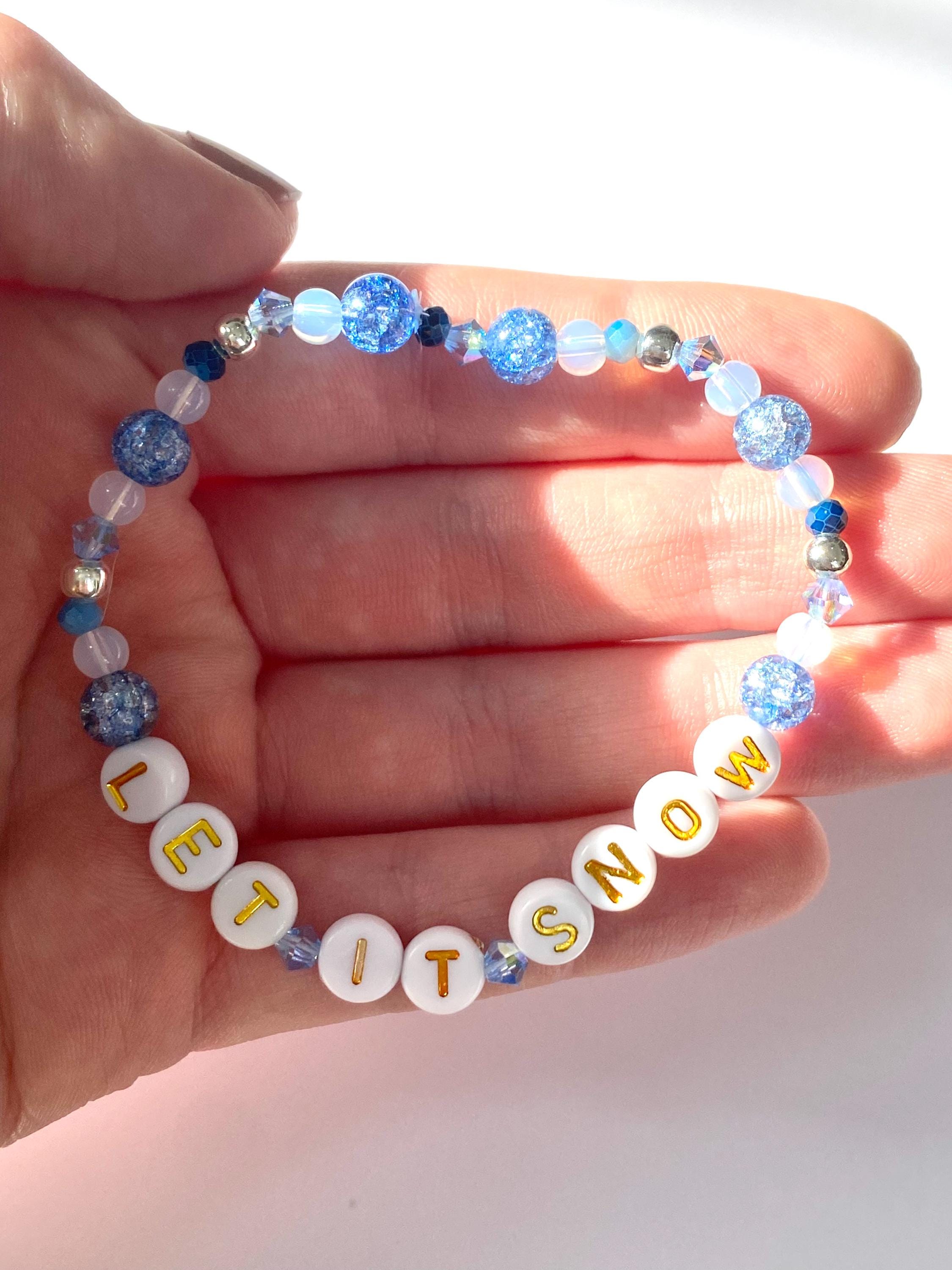 Let It Snow Bracelet - Etsy