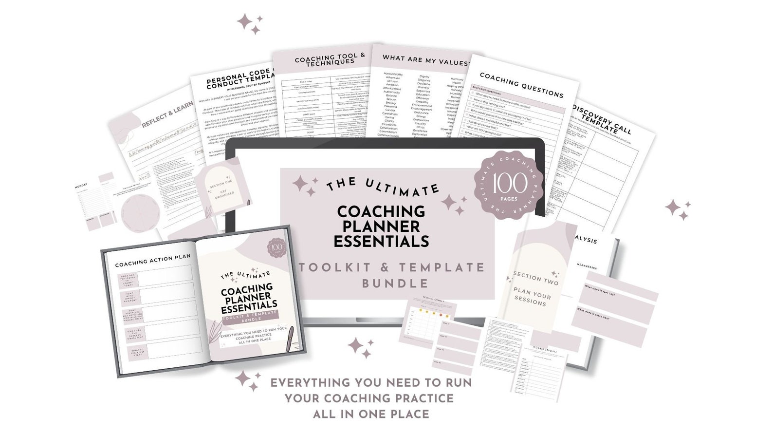 The Ultimate Coaching Planner Essentials Toolkit & Template Bundle ...