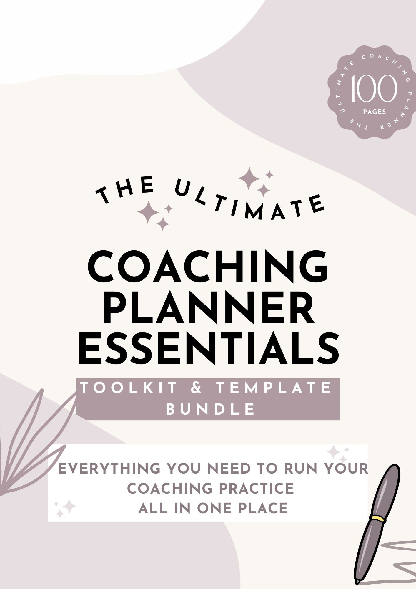 The Ultimate Coaching Planner Essentials Toolkit & Template Bundle ...
