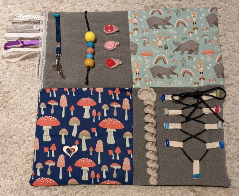 Dementia Mat/ Fiddle Mat/sensory Mat forest - Etsy Canada