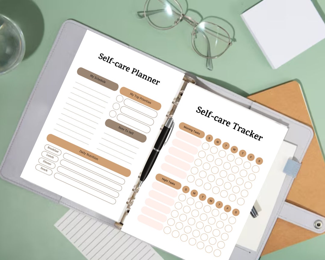 A Comprehensive Self Care Planner for Mind, Body, and Soul, Self ...