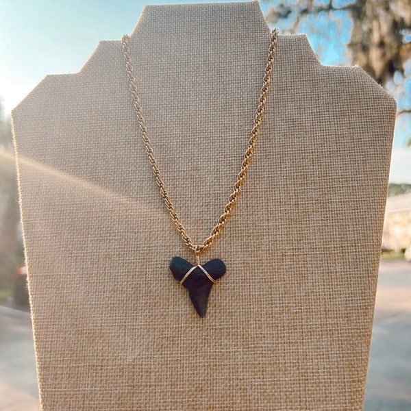 Custom Shark Tooth Necklace - Etsy