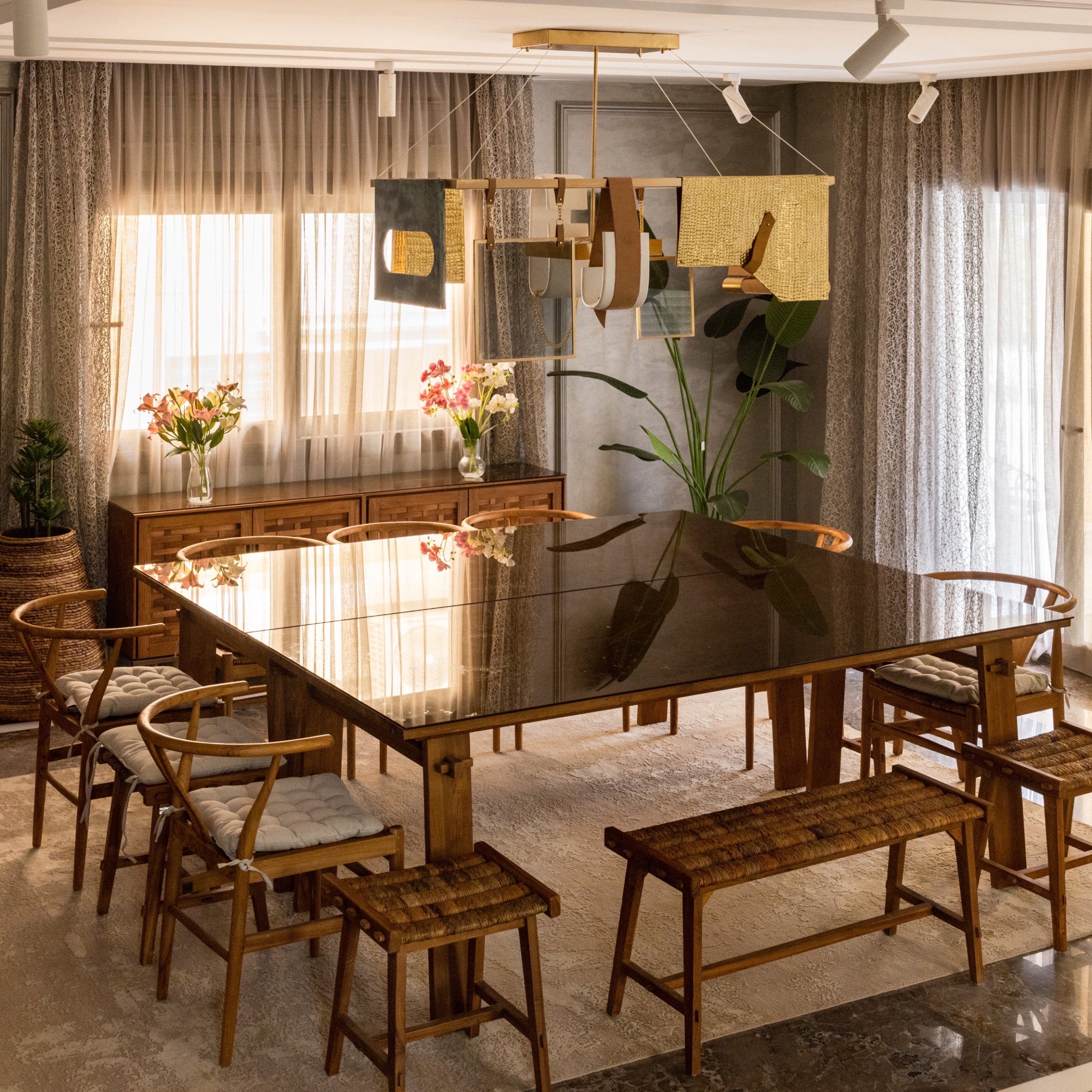 Medley Ceiling Lamp - Materials Combination - Etsy