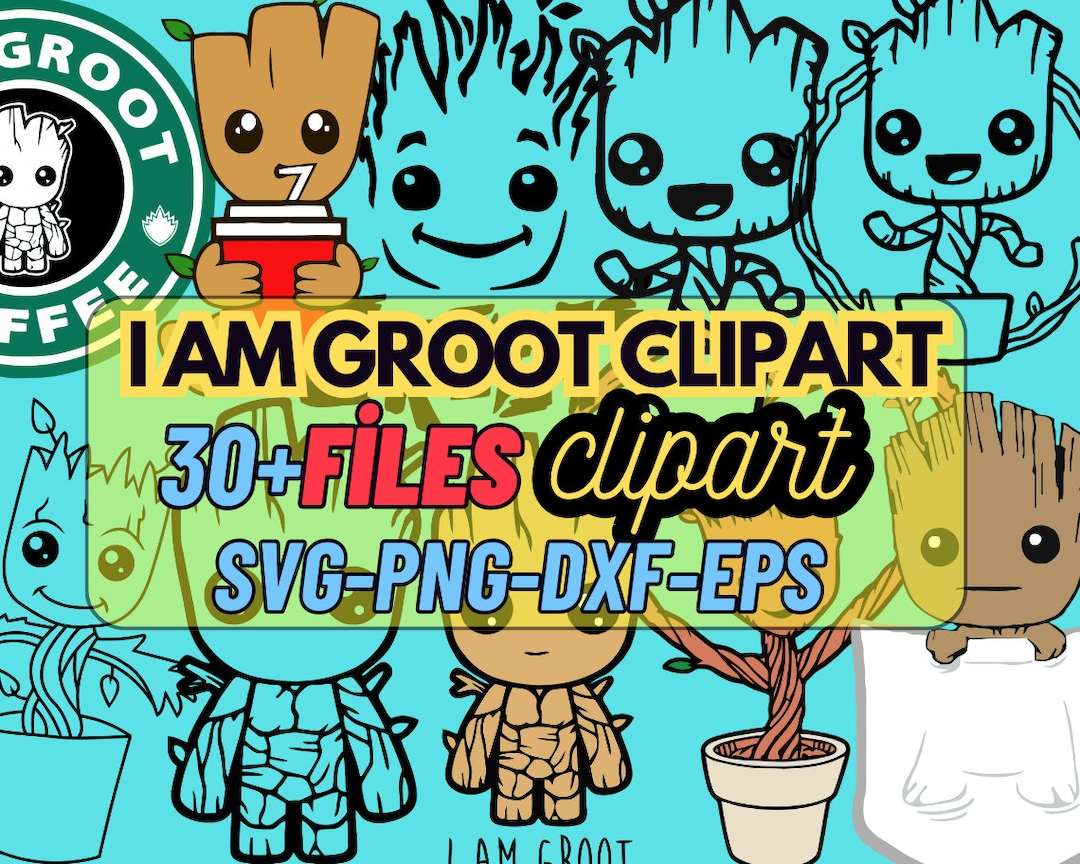 Groot Svg Bundle Baby Groot Svg for Cricut Groot Png I Am - Etsy Australia