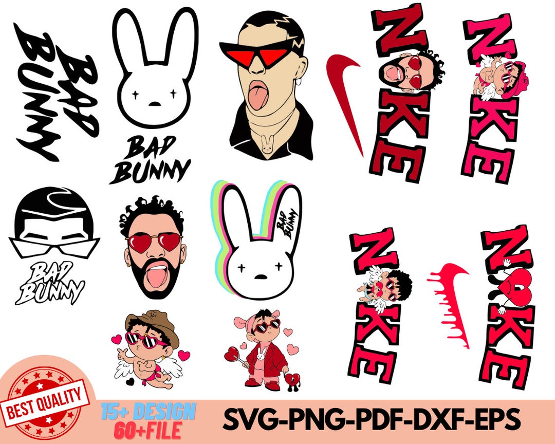 Bad Bunny Svg Png, Layered Bad Bunny Svg, Un Verano Sin Ti Svg Files ...