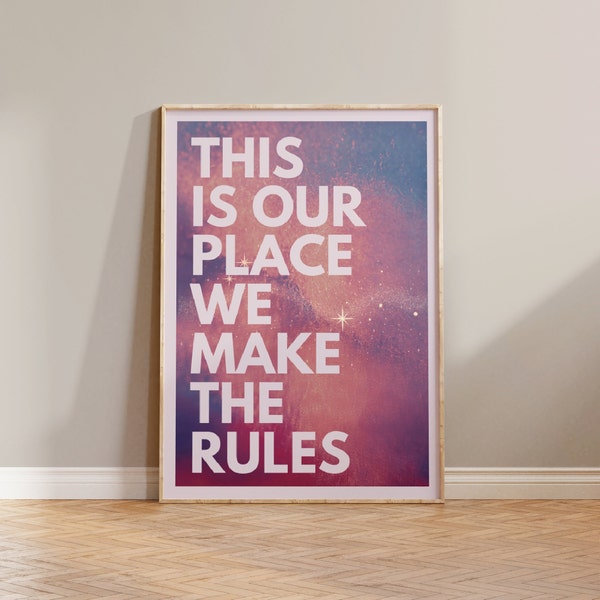 Home Rules - Etsy