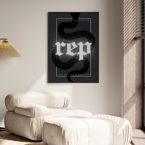Taylor Swift Poster Reputation Print No Explanation Just Reputation ...