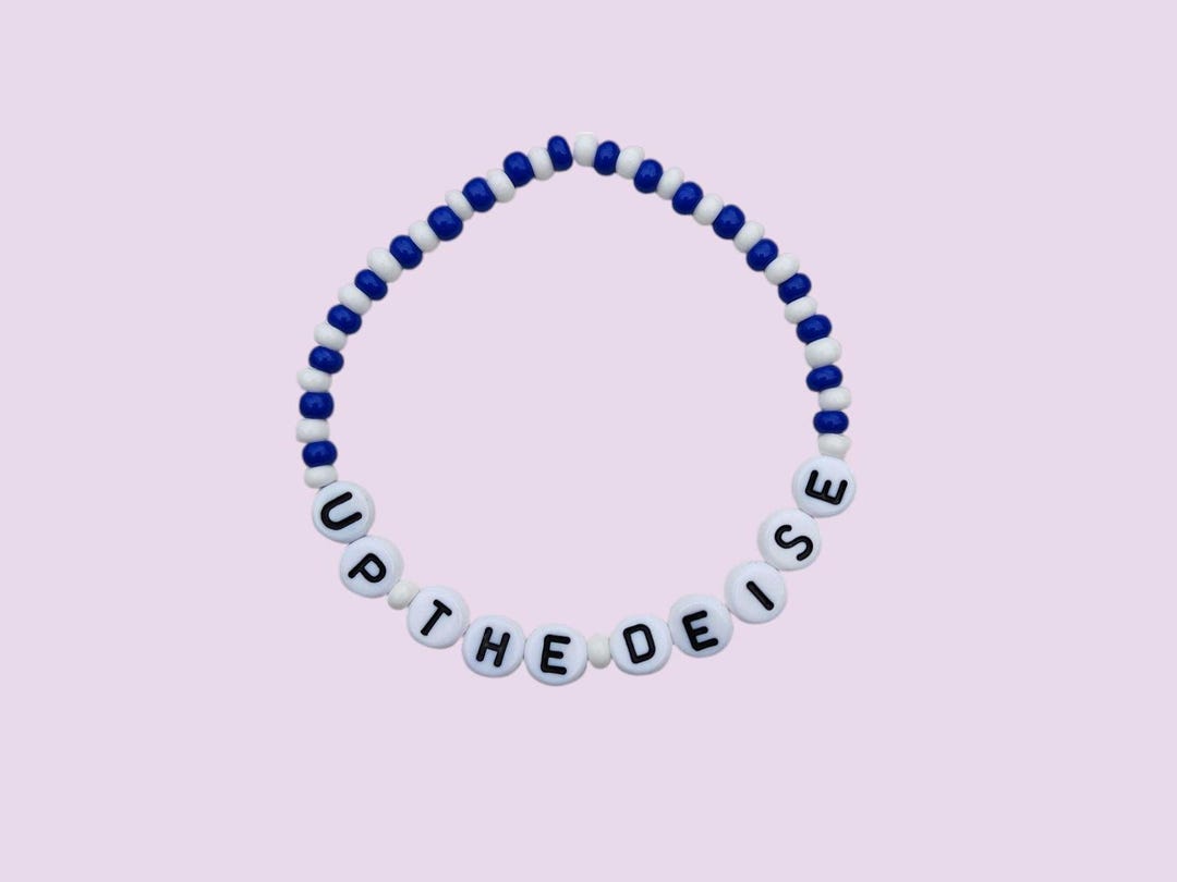 Waterford Bracelet – Blue & White Handmade County Colours - up the ...