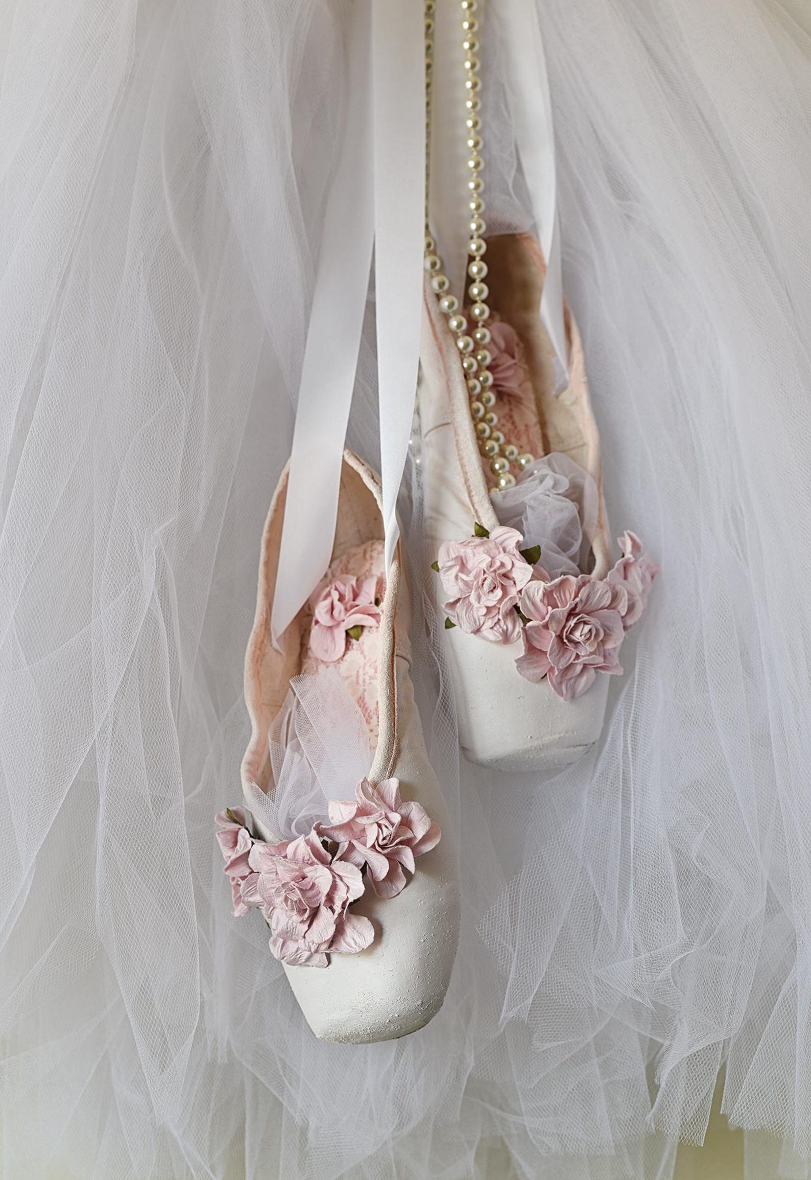 Shabby Chic White Decorative Pointe Shoes - Etsy