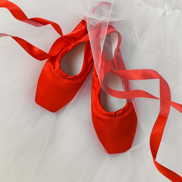 Red Ballet Flats - Etsy