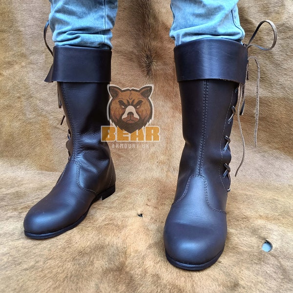 Medieval Renaissance Boots - Etsy