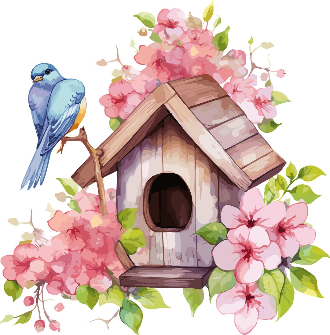 Car Sticker Birdhouse Sticker Weatherproof Outdoor Vinyl - Etsy