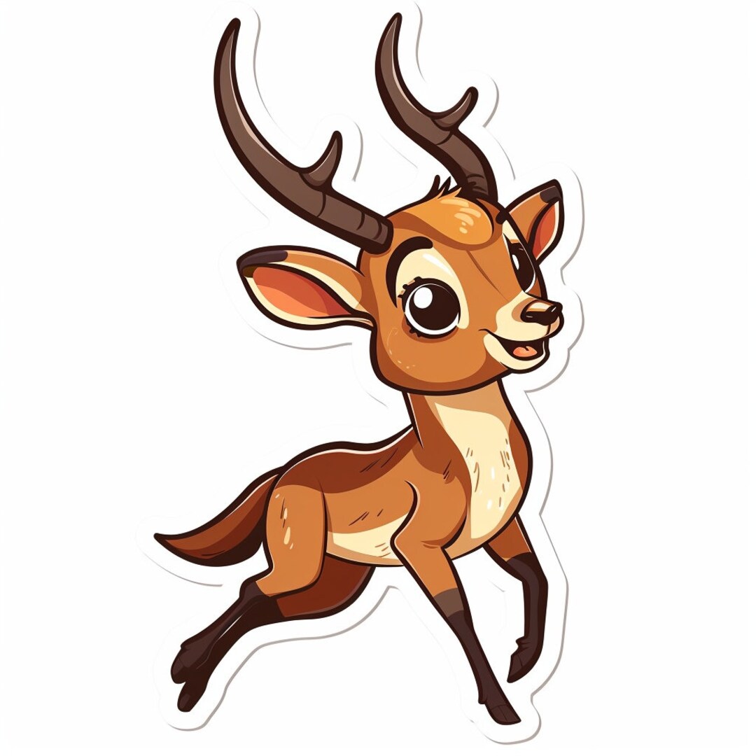 Car Sticker Antelope Sticker Weatherproof Outdoor Vinyl - Etsy