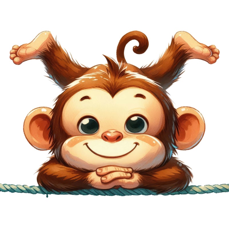 Chango de sticker - Etsy México