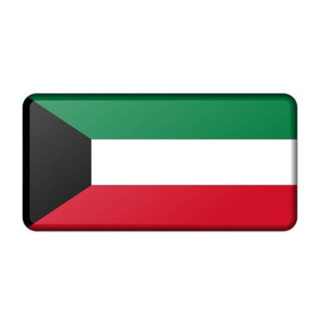 Car Sticker Sticker Flag Kuwait Flag Sticker - Etsy