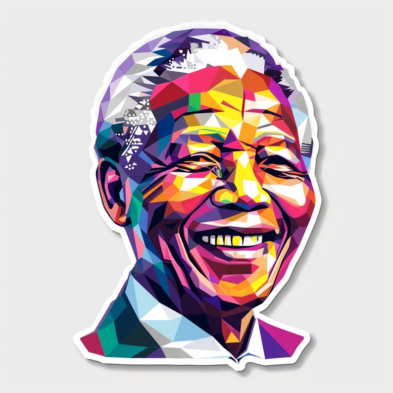 Car Sticker Nelson Mandela Sticker Weatherproof Outdoor Vinyl - Etsy