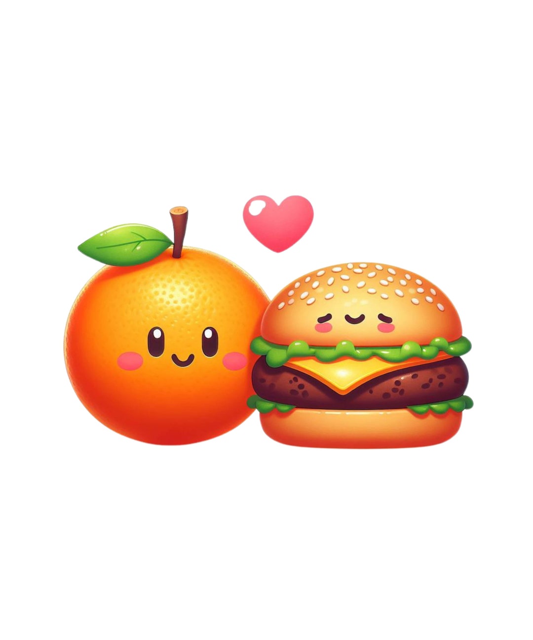 Car Sticker Funny Best Friends Food Sticker Weatherproof Outdoor Vinyl ...