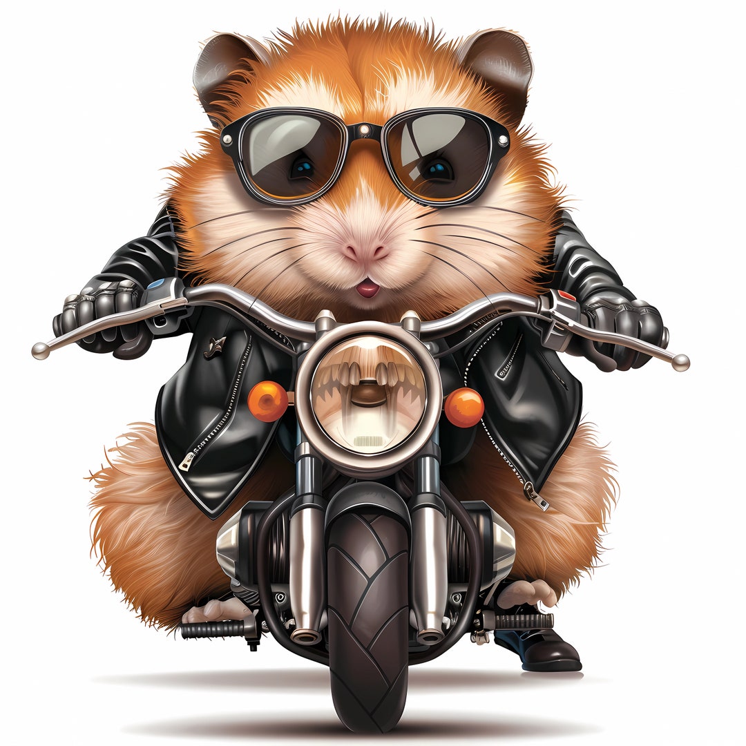 Car Sticker Hamster Motorcycle Sticker Weatherproof Outdoor Vinyl - Etsy