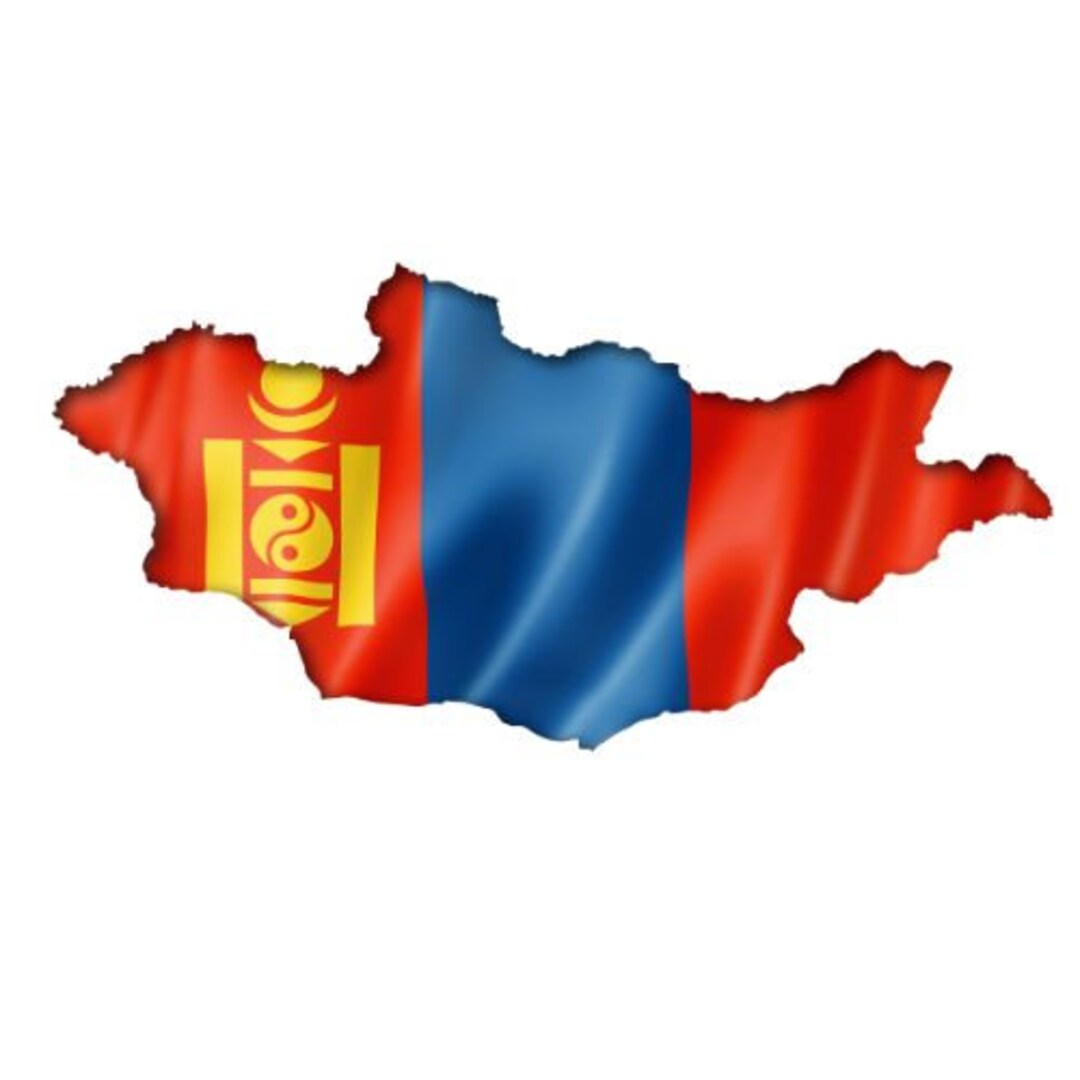 Car Sticker Sticker Flag Mongolia Flag Sticker - Etsy