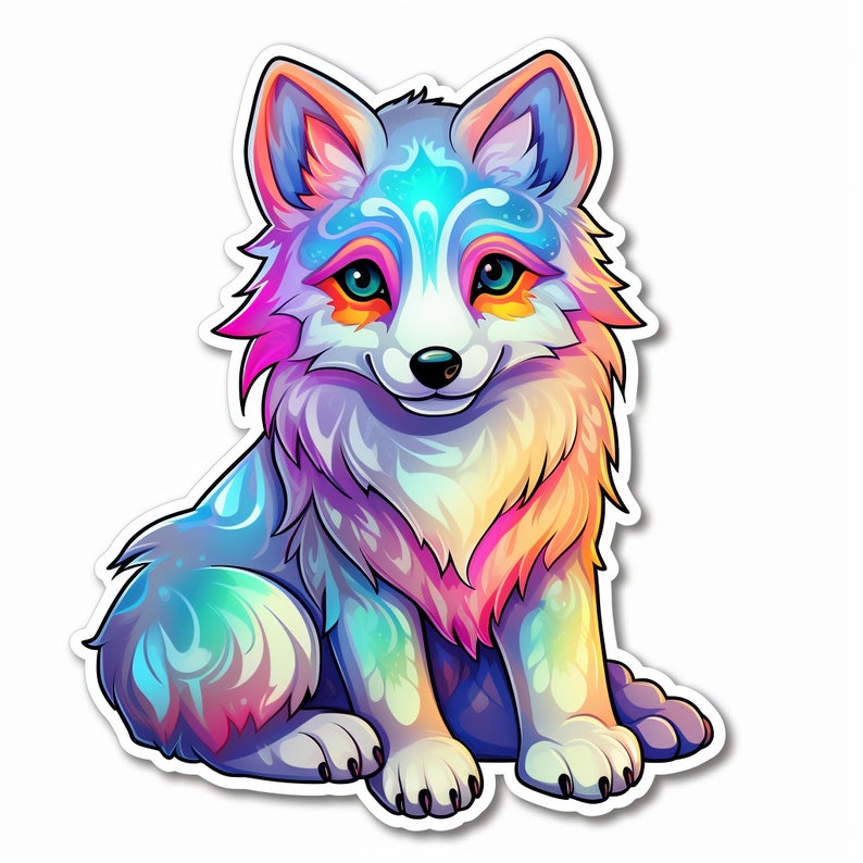 Bumper Sticker Sticker Wolf Sticker - Etsy