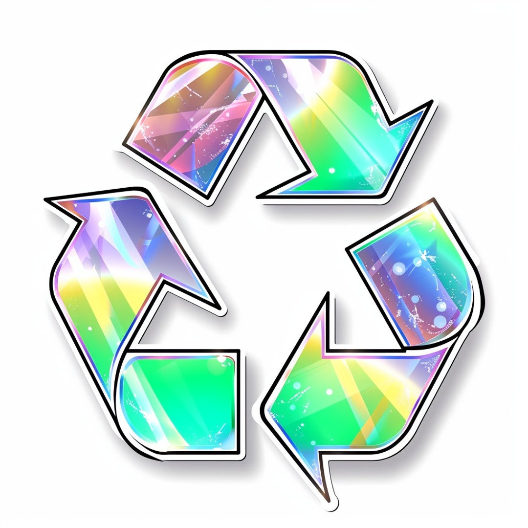 Car Sticker Recycling Symbol Sticker Weatherproof Outdoor Vinyl - Etsy