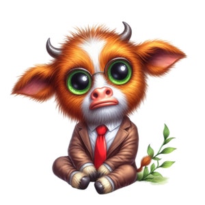 Car Sticker Funny Cow Sticker Weatherproof Outdoor Uv-resistant Vinyl ...