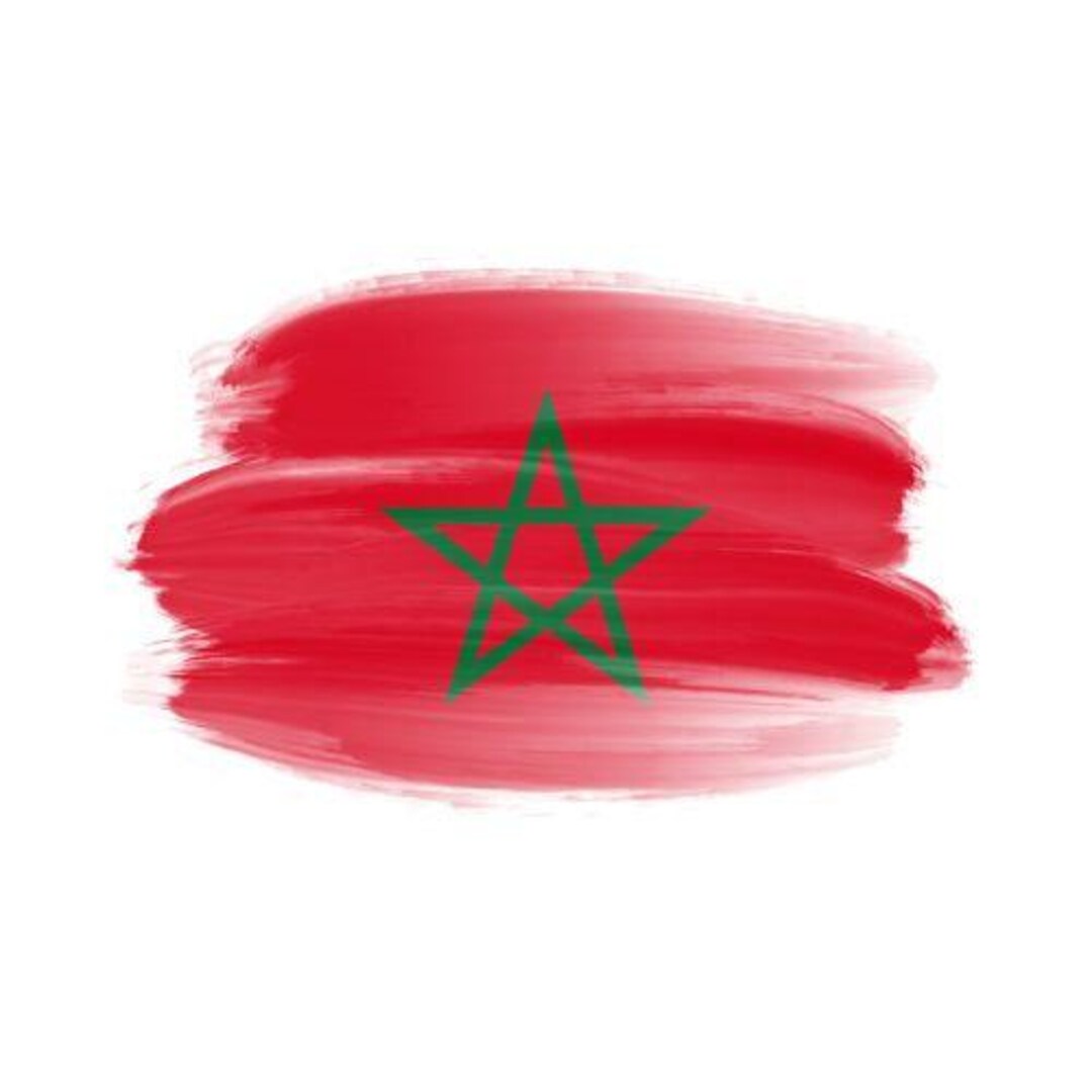 Morocco Flag Sticker – Stylish Country Design for Laptop, Car and More ...