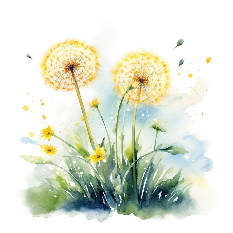 Dandelion Stickers - Etsy