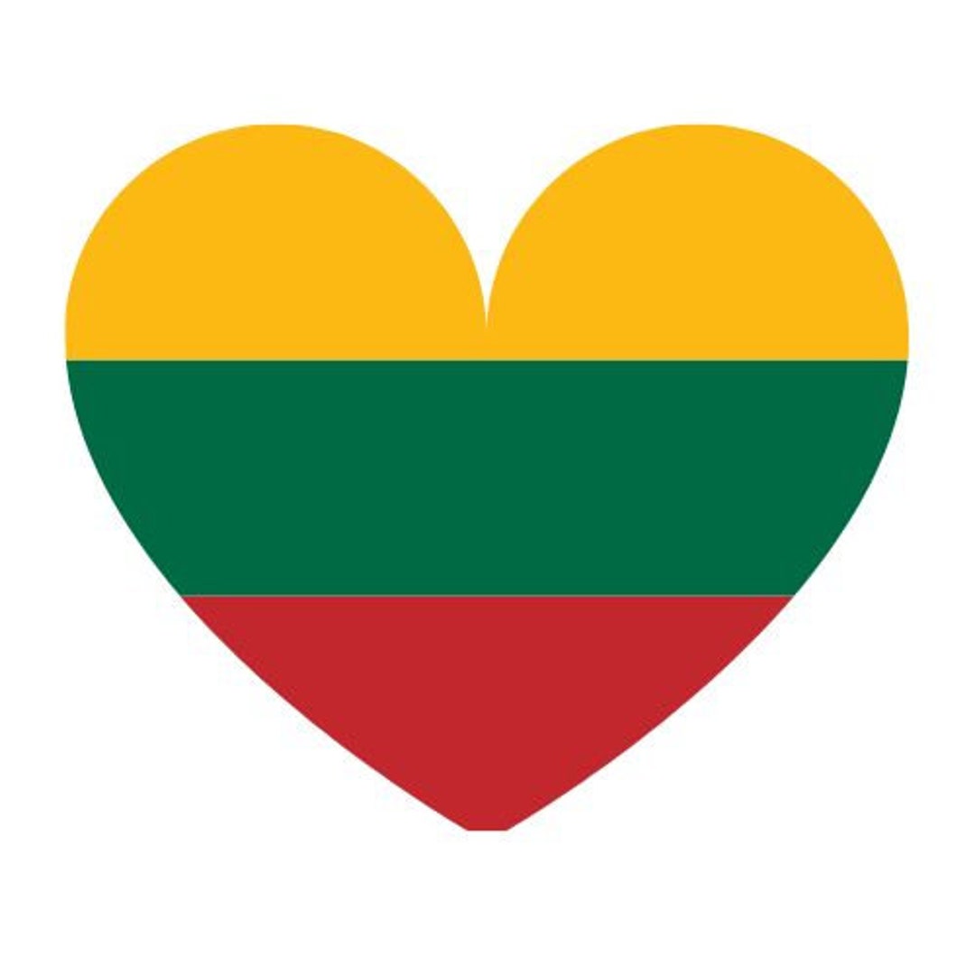 Car Sticker Flag Lithuania Flag Sticker Weatherproof Outdoor Vinyl ...