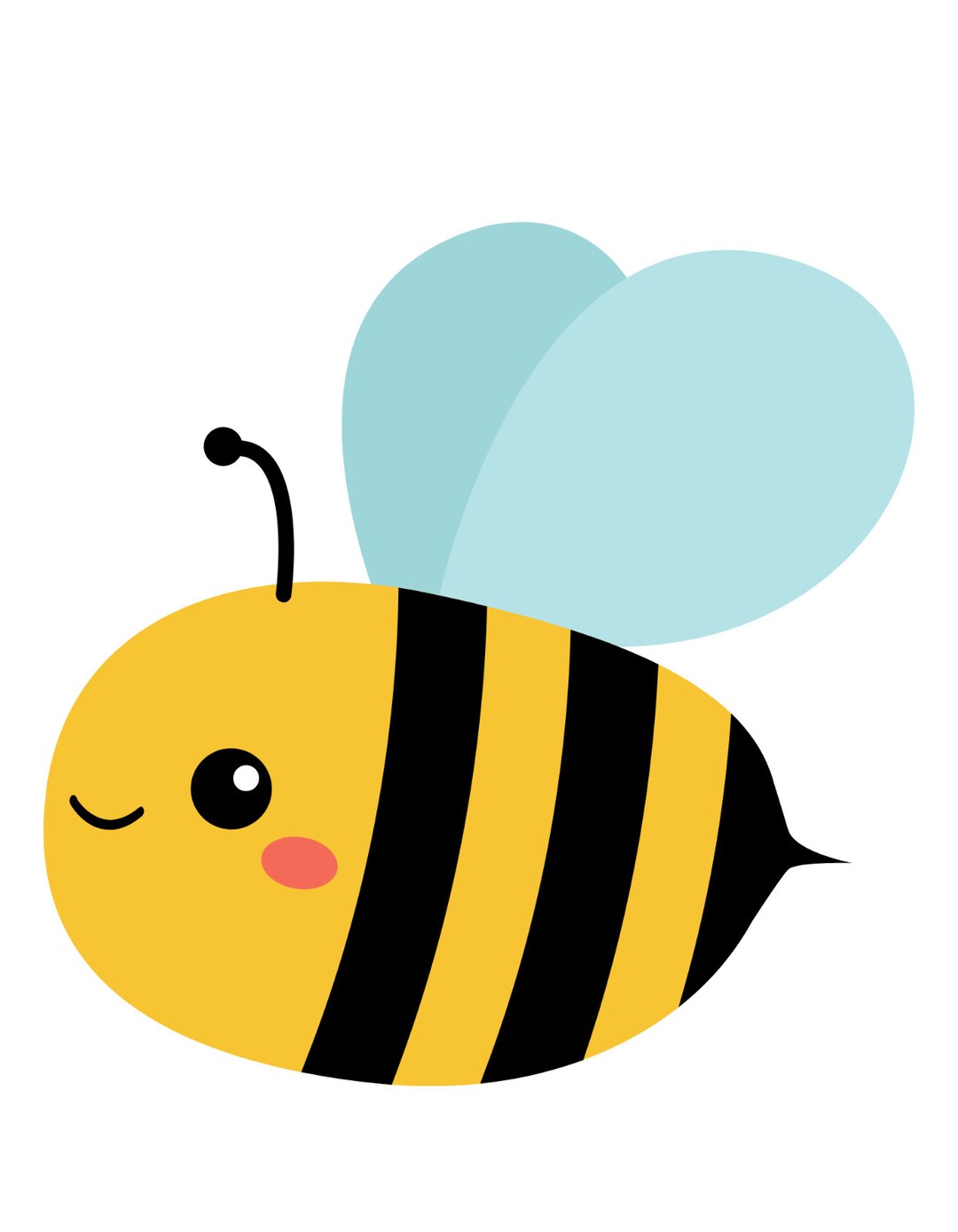 Bumper Sticker Sticker Cartoon Bees Sticker - Etsy
